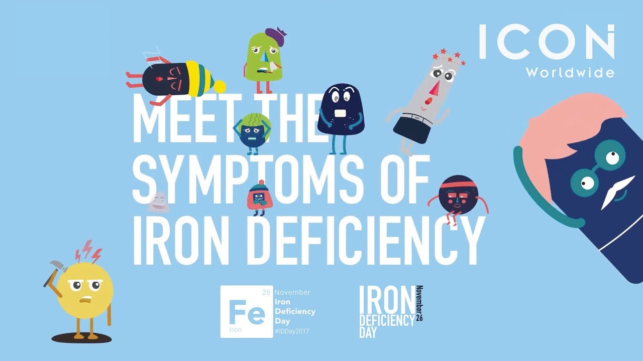 IDDAY - Iron Deficiency Day 2017 - Meet the Symptoms - YouTube