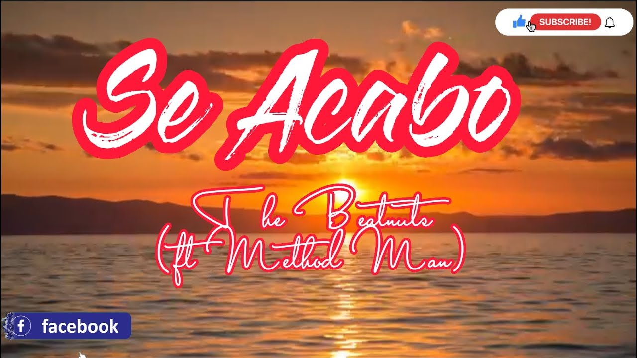 SE ACABO 🎙️ The Beatnuts ft. Method Man 🎙️ - YouTube