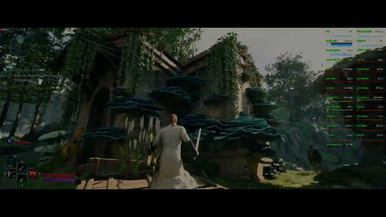 Avowed 3RD Person Gameplay AMD 7900XTX 7800X3D 3440 1440p Ultrawide ...