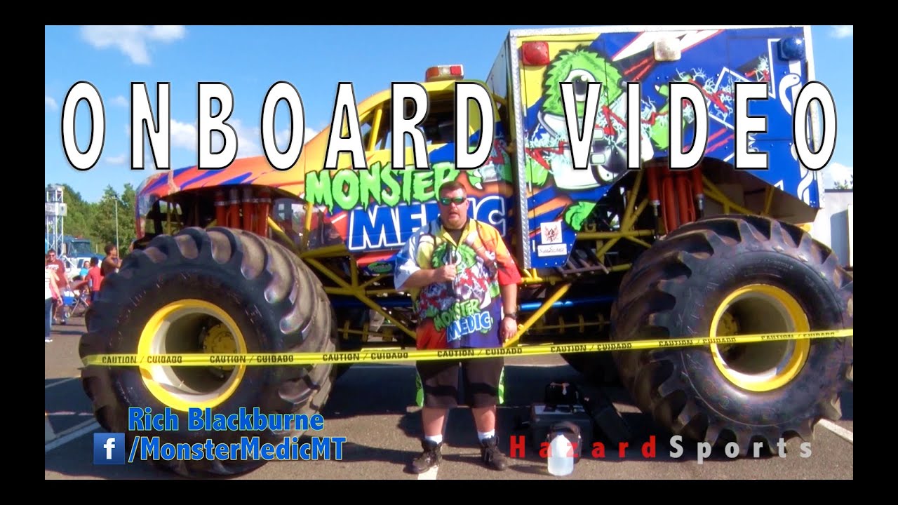 Monster Medic Monster Truck - Onboard Video - YouTube