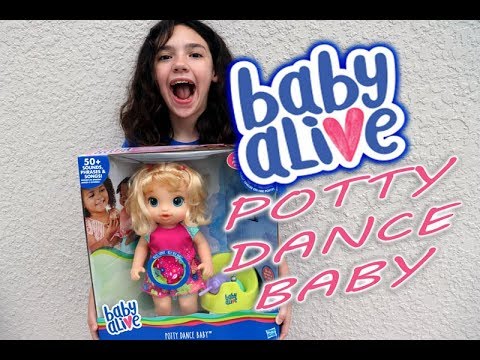 Baby Alive Potty Dance Baby Doll Review - YouTube