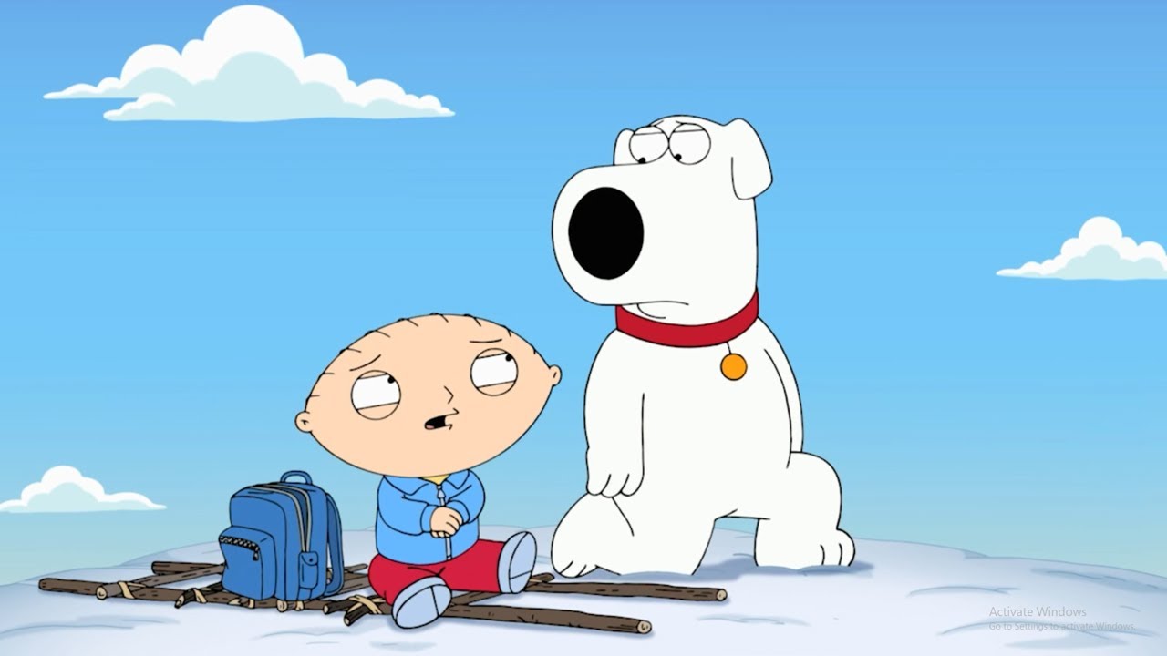 Family Guy S23E11 Dog Bites Bear Rubert leaving Stewie - YouTube
