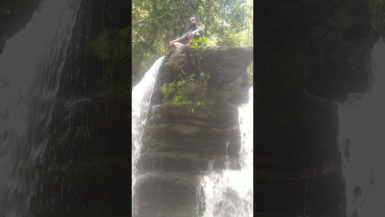 satrem small waterfall goa - YouTube
