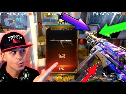 COD: BO3 DARK MATTER "HG 40 GAMEPLAY" HG40 W/ LONG BARREL! + Q&A W ...