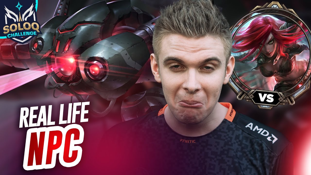 SQC : REAL LIFE NPC - VEL'KOZ VS KATARINA | LOL FR - YouTube