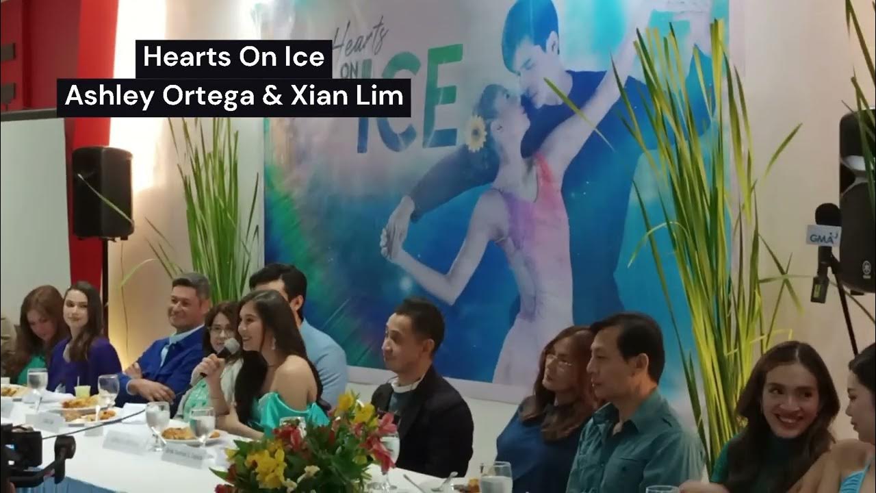 Ashley Ortega and Xian Lim | Heart On Ice Mediacon - YouTube