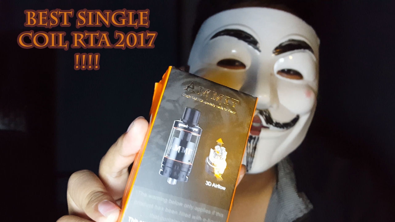 BEST SINGLE COIL RTA 2017 !! The ammit by geekvape (Bahasa Indonesia ...