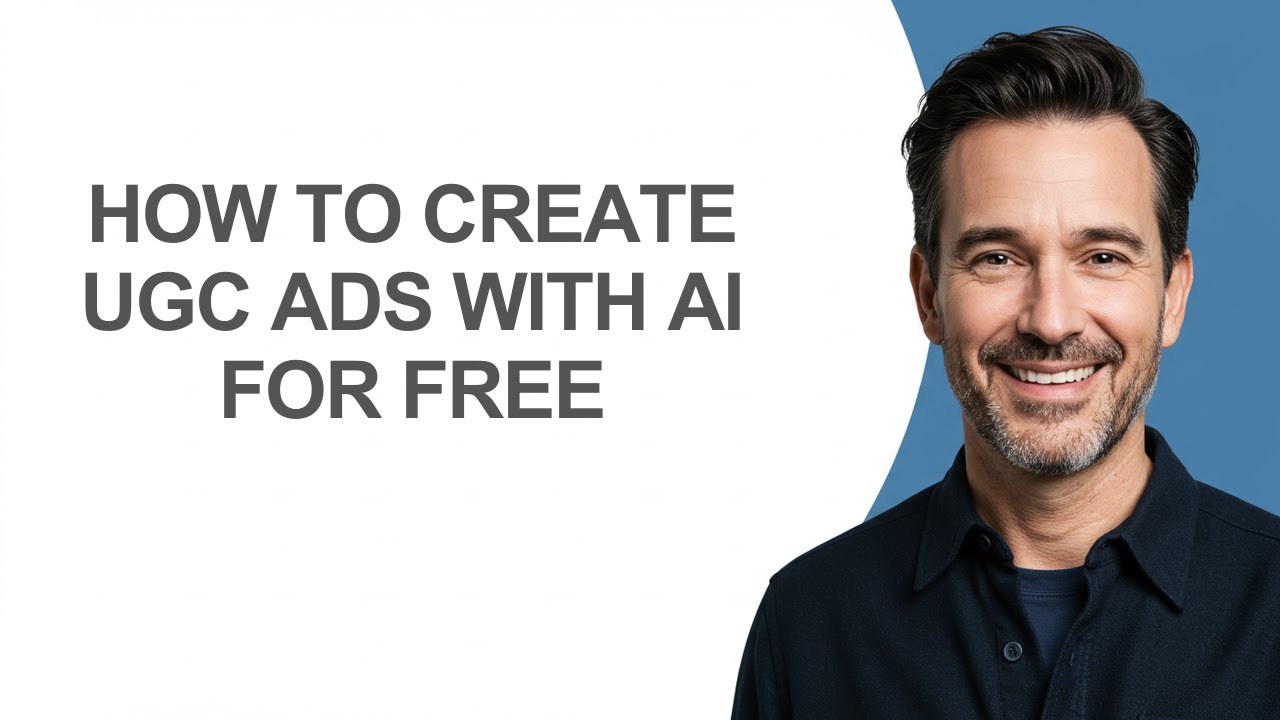 How to Create Ugc Ads with Ai for Free - KevinHowTo - YouTube