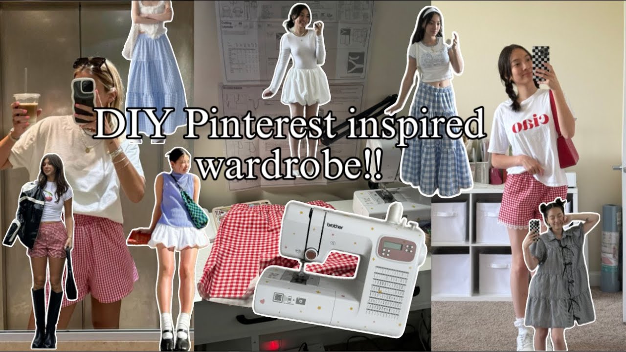 SEWING MY PINTEREST BOARD TO LIFE🧵 bc I’m delulu and I love clothes ️ ...