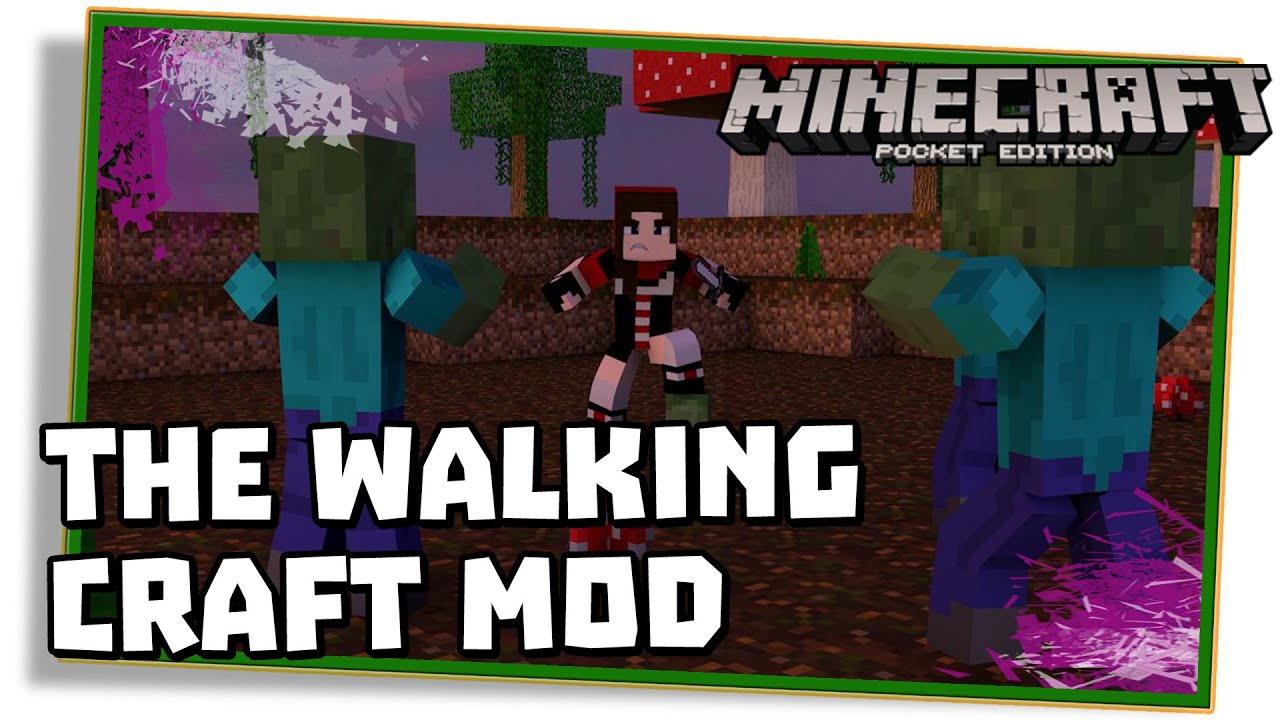 Minecraft PE 0.14.3: NOVA ATUALIZAÇÃO THE WALKING CRAFT MOD! (Pocket ...