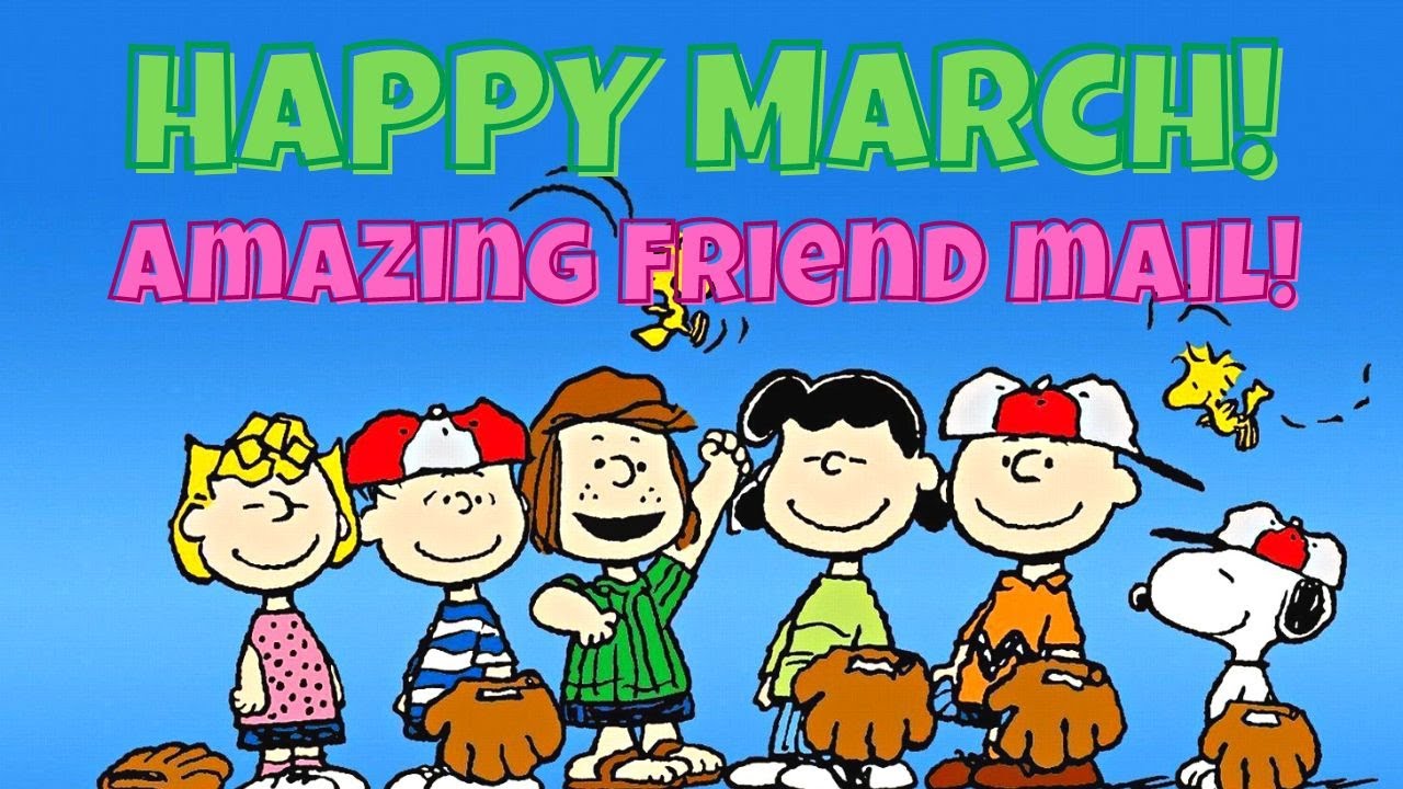 AMAZING Friend Mail! Happy March! - YouTube