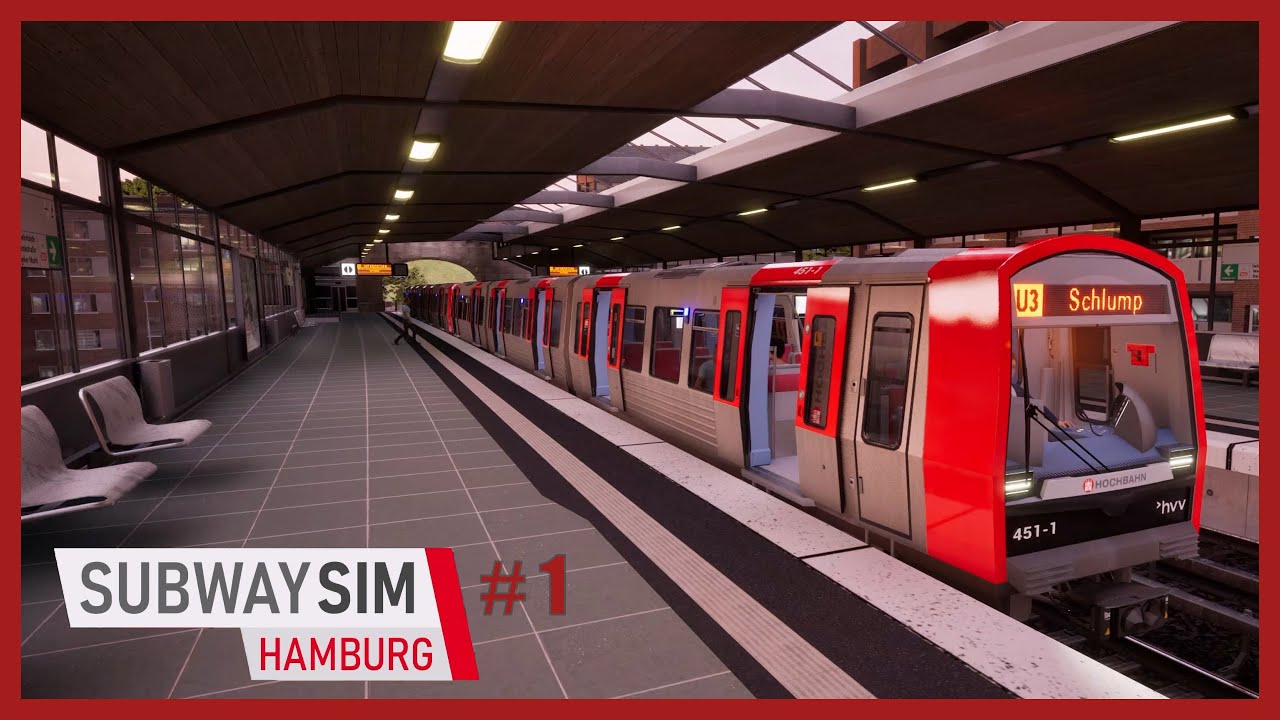 Subway Sim Hamburg - Timetable mod . Route BK ( Barmbek ) to BA ...