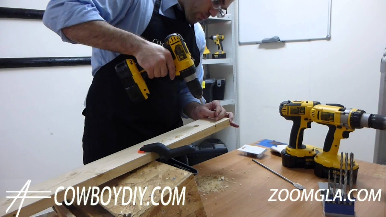 AWESOME DIY TIPS - HOW TO USE A DRILL/ SCREWDRIVER COWBOYDIY.COM - YouTube
