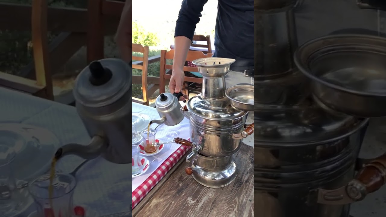 Traditional Turkish Samovar: How Does it Work? - YouTube