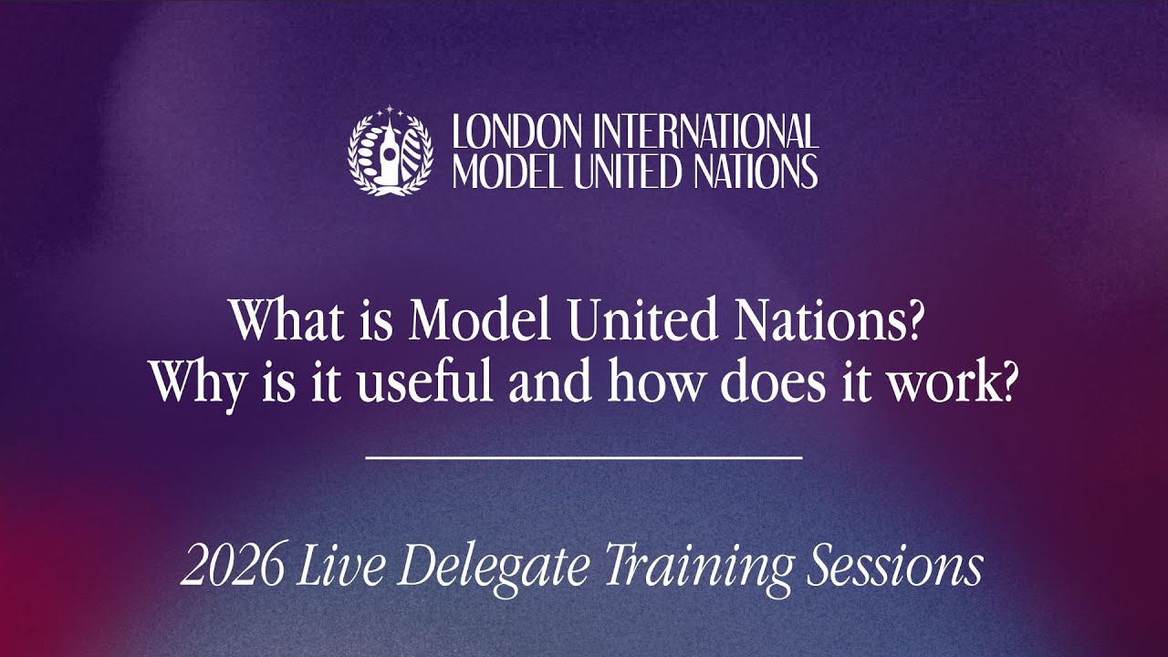 LIMUN Training #1: What is Model United Nations? - YouTube
