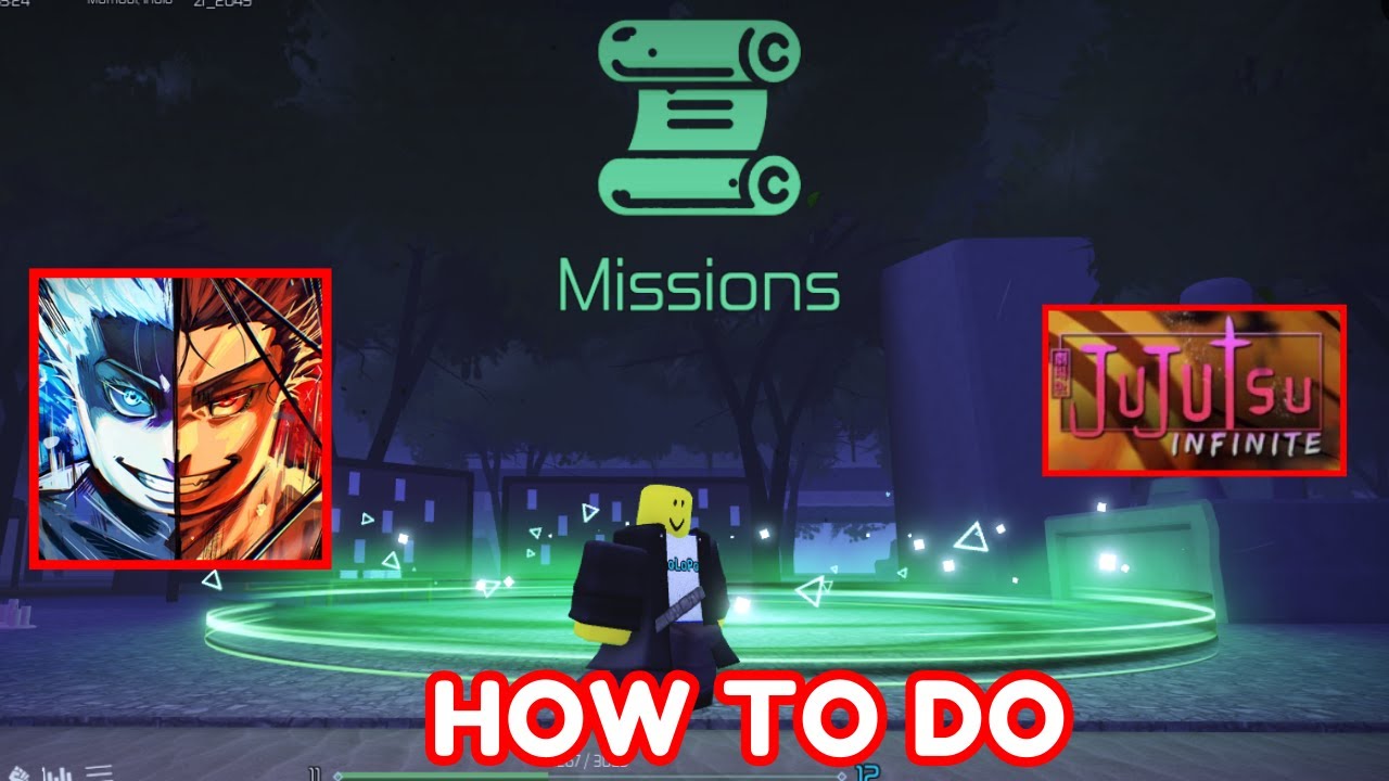 HOW TO DO MISSIONS AND GET STAT POINTS IN JUJUTSU INFINITE - YouTube