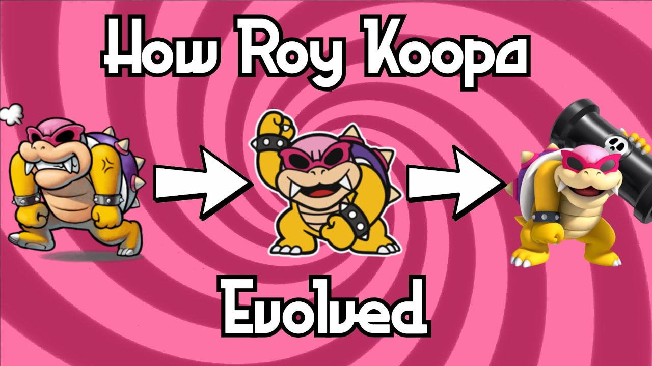 Evolution of Roy Koopa (1988-2020) - YouTube