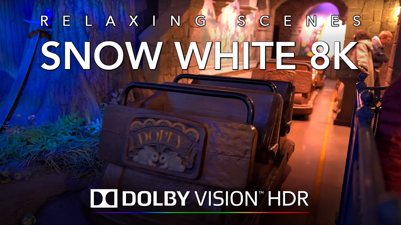 2023 Disneyland Snow White's Enchanted Wish Ride 8K Dolby Vision HDR ...