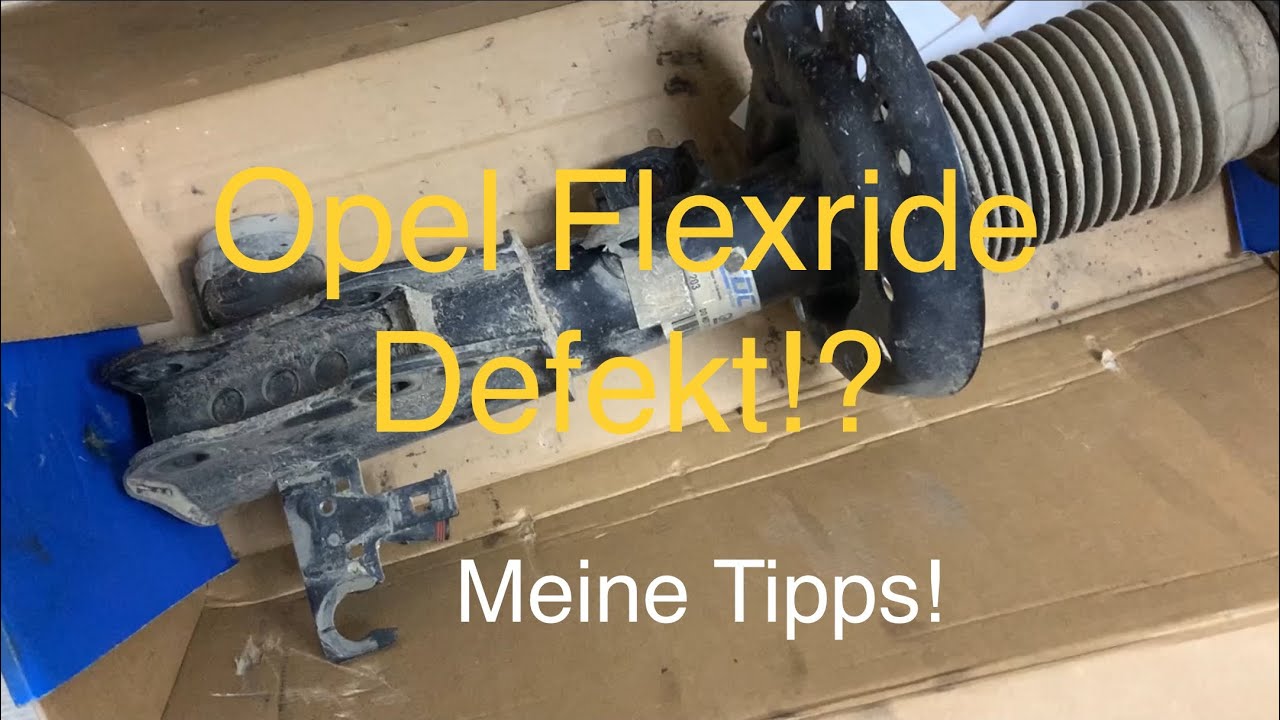 Opel Flexride Stoßdämpfer defekt | Was tun ?, Welche Optionen gibt es ...
