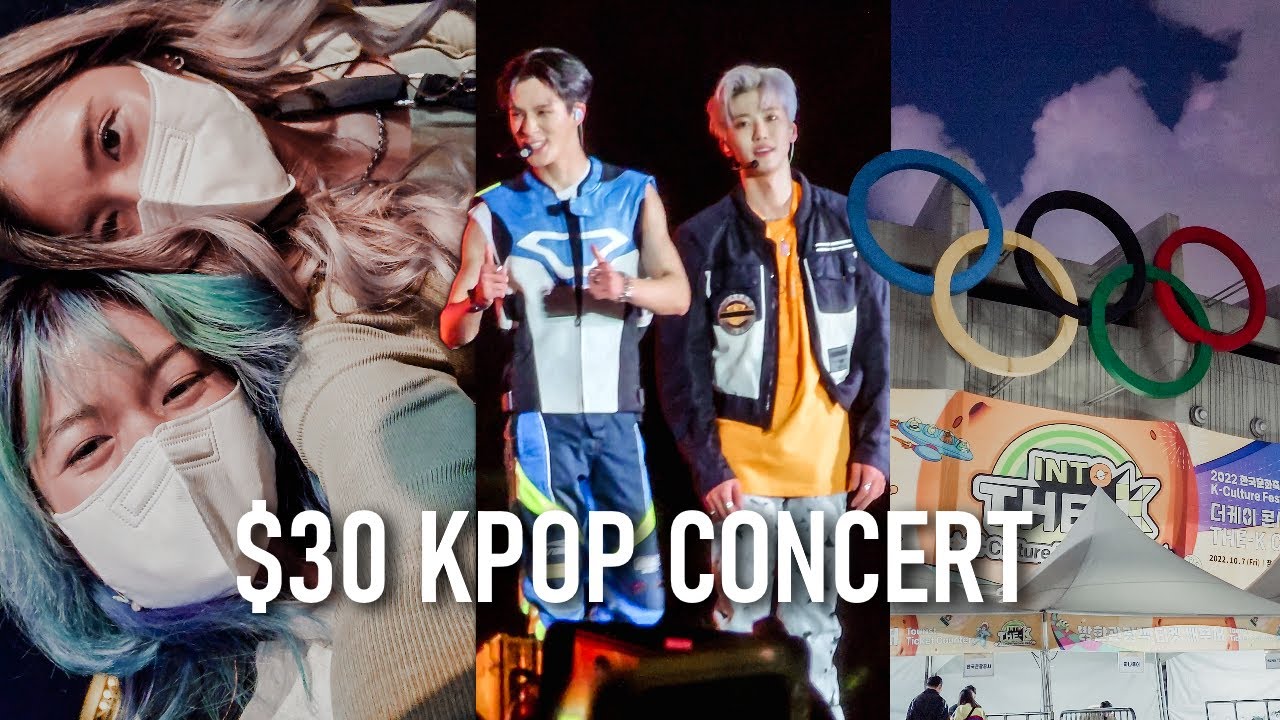 KOREA VLOG | $30 KPOP Concert & how to attend Music Show in Korea (NCT ...