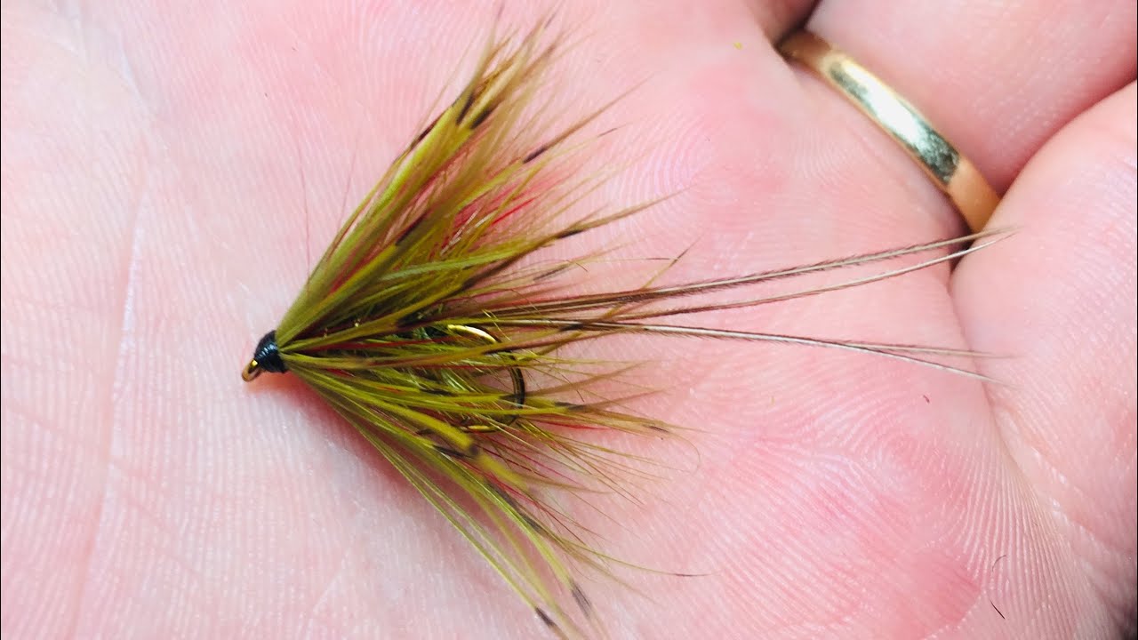 Fly tying: Tying a mayfly pattern, Phoebe Mayfly - YouTube