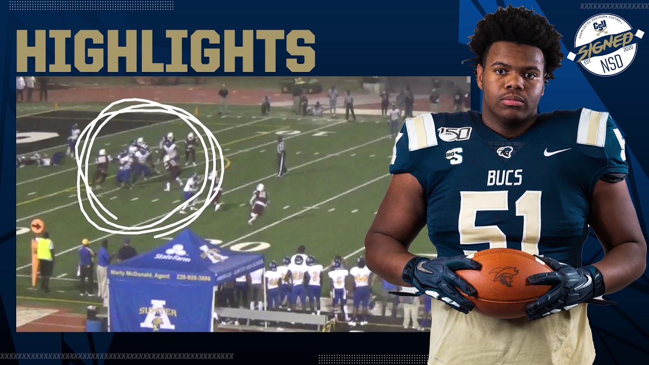 #NSD20 #BucVi2i0n20 Eric Aldridge Jr Signing Day - YouTube