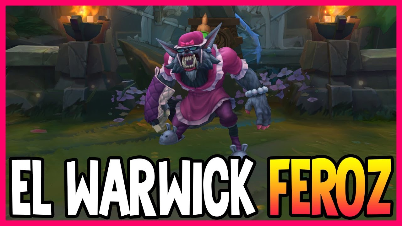SKIN de EL WARWICK FEROZ | League of Legends - YouTube