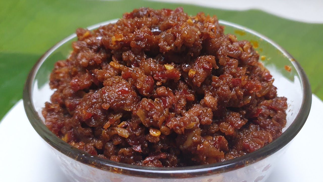 Spicy shrimp paste Recipes |របៀបធ្វើកាពិផាវ - YouTube