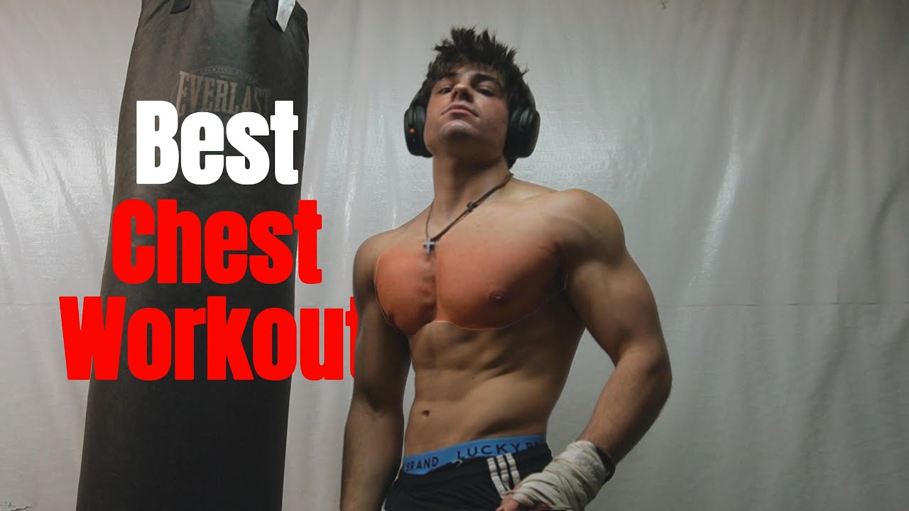 The best workout for an aesthetic chest - YouTube