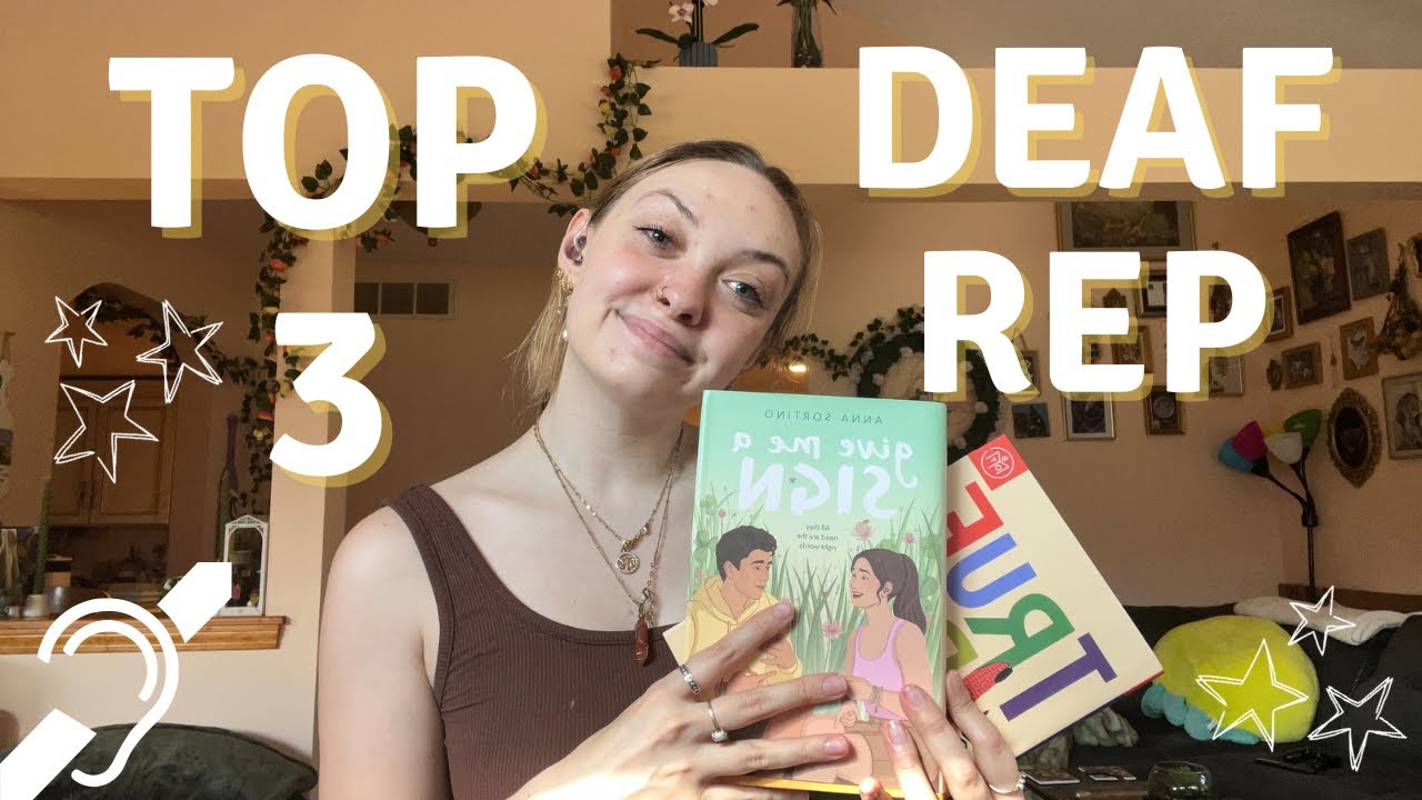 My top 3 deaf representation books! - YouTube