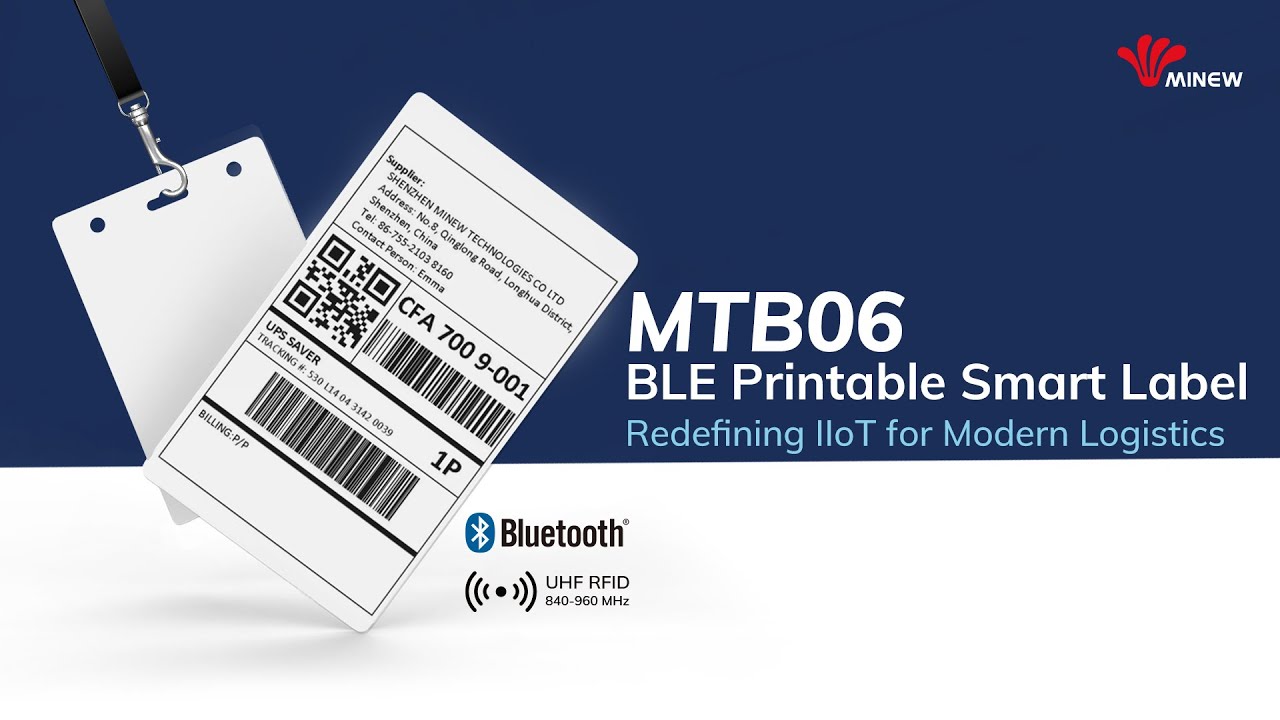 Redefining IIoT for Modern Logistics with the MTB06 BLE Printable Smart ...
