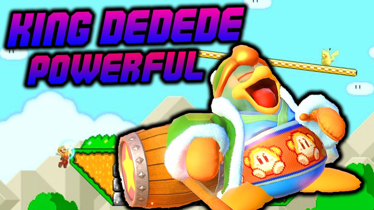 Super Smash Bros. King Dedede Is A Hard Hitting Character - YouTube