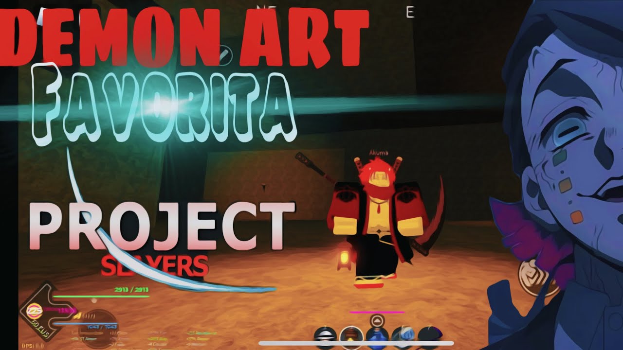 CORRE‼️ DEMON ART DO ENMU( PROJECT SLAYERS ) 💤😈 - YouTube