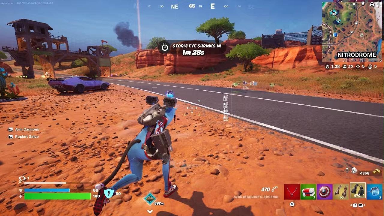 Fortnite - Run for money october gameplay (PS5) - YouTube