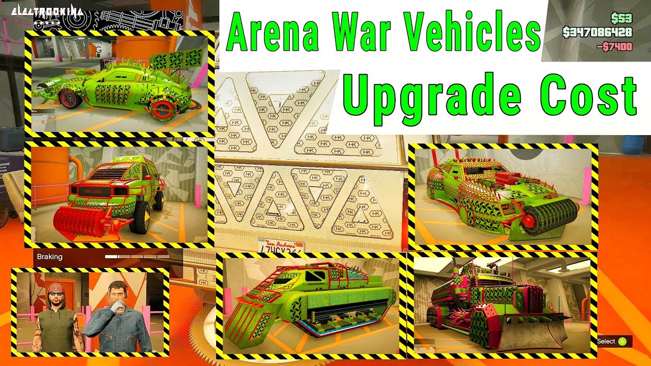 GTA5 online Arena War Vehicles review and upgrade cost #gta5online ...