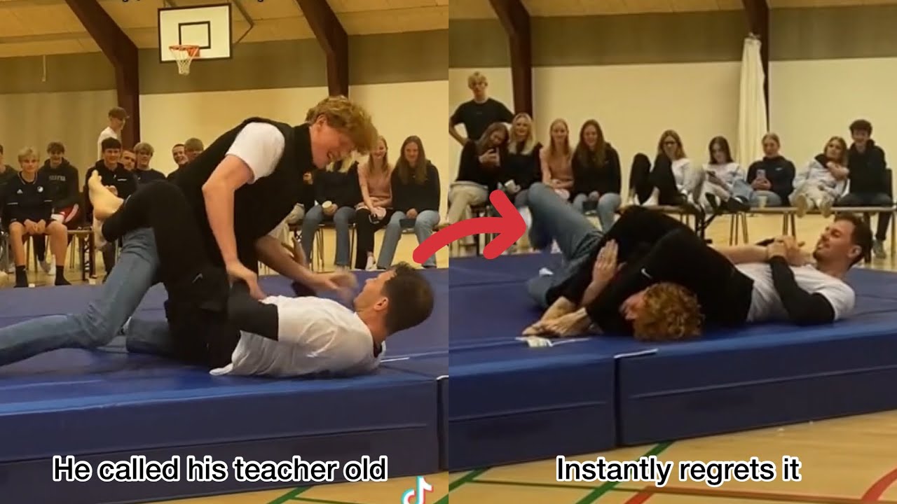 MMA Teacher HUMBLES Cocky Student - YouTube
