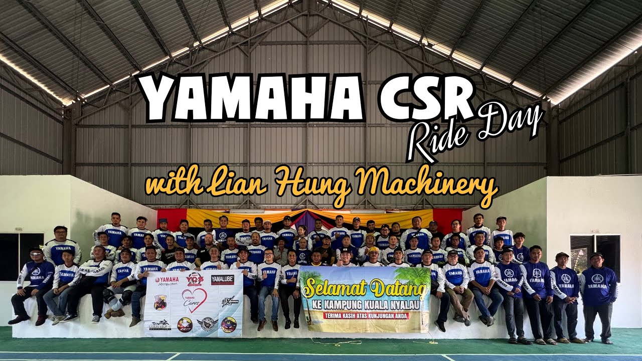 YAMAHA CSR RIDE DAY with Lian Hung Machinery !!! - YouTube