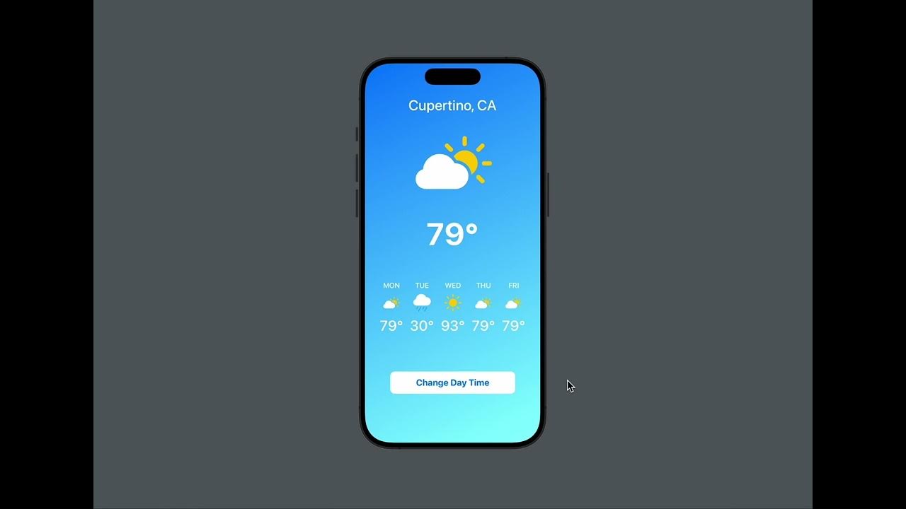 SwiftUI - Weather App - YouTube