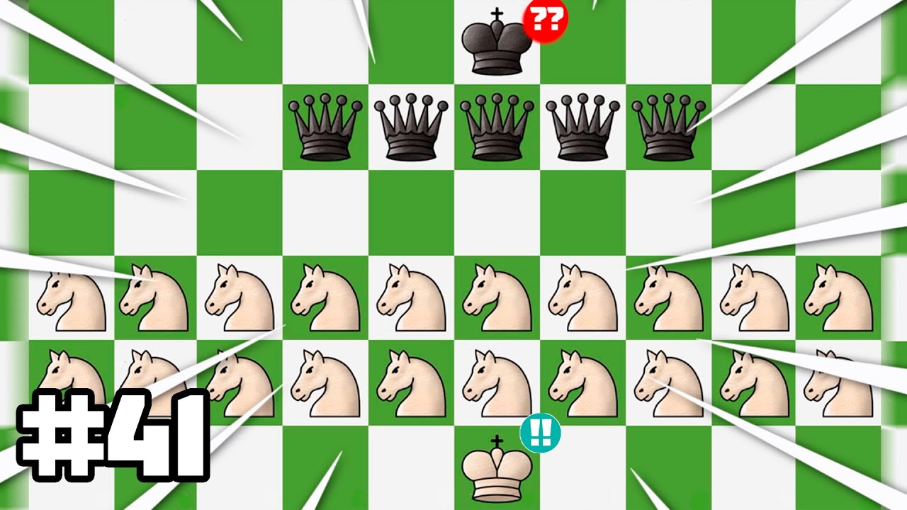 Chess Memes #41 | 20 KNIGHTS vs 5 QUEENS - YouTube