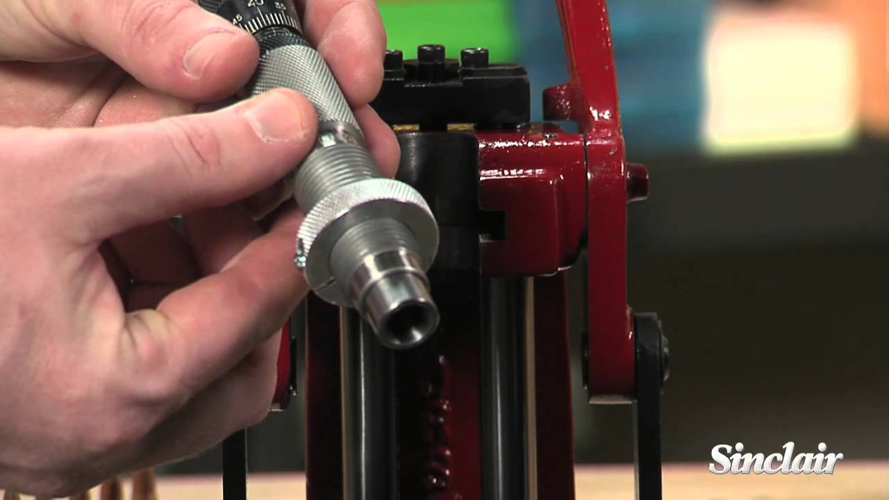 Sinclair - Forster Co-Axial Reloading Press - YouTube