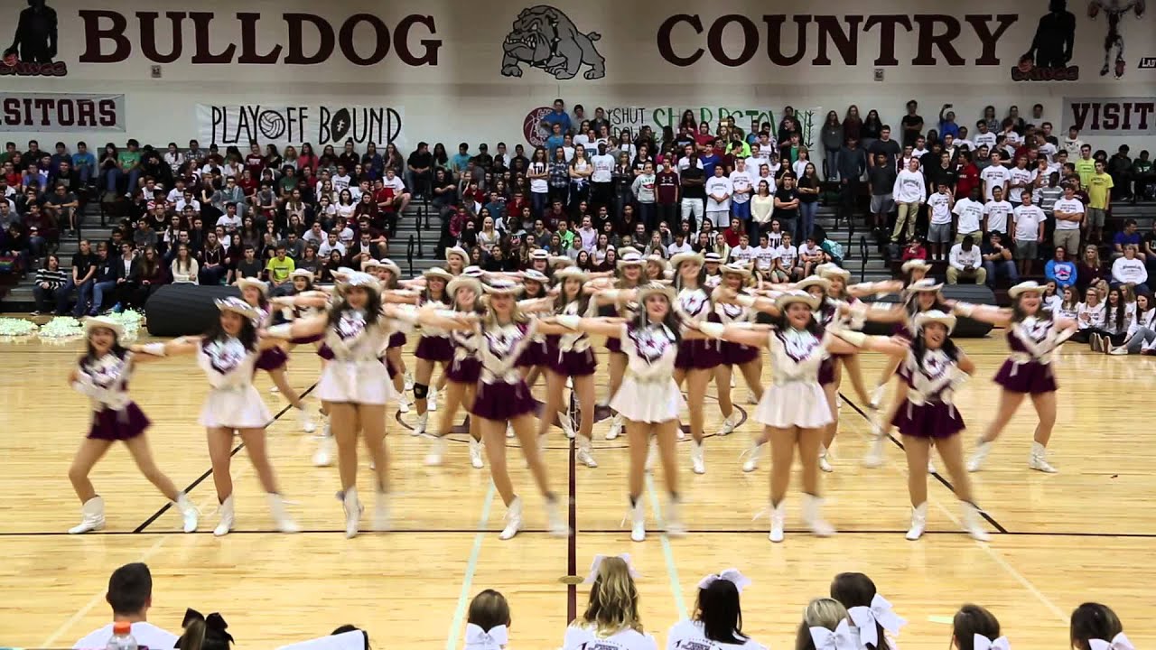 The Magnolia High School Pep Rally Play-Off Game Sharpstown (Texas Star ...