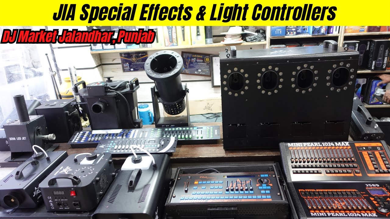 JIA SFX & DJ Light Controllers with Price 🔥 | DJ Market Jalandhar ...