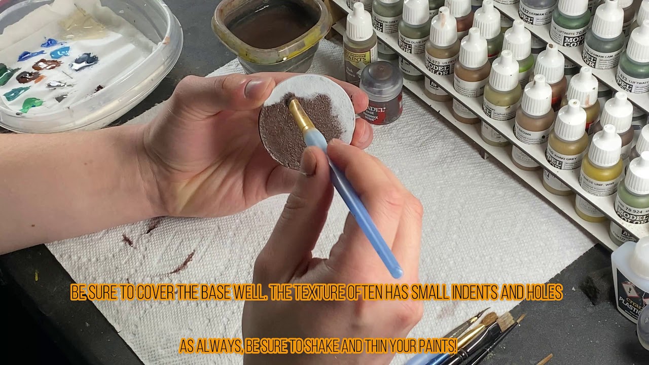 Bolt Action Winter Basing Tutorial - YouTube