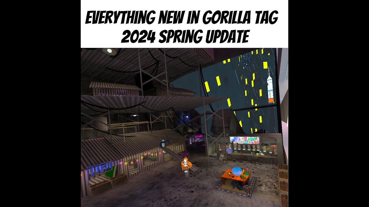 everything in the gorilla tag (spring update) - YouTube