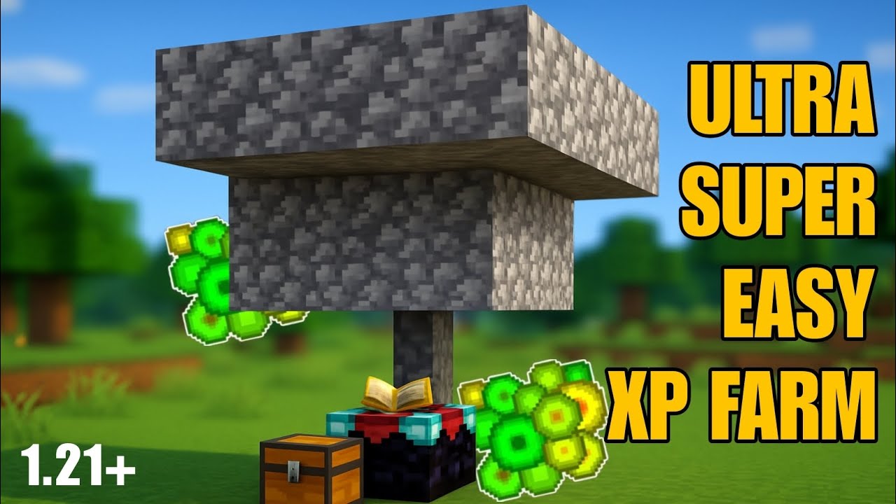 I AM SKB : Super Easy XP Farm in Minecraft - YouTube