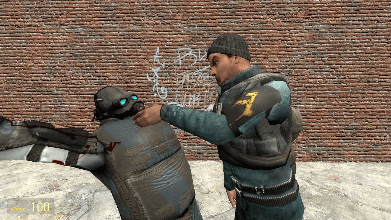 gmod | combine vs rebels - YouTube