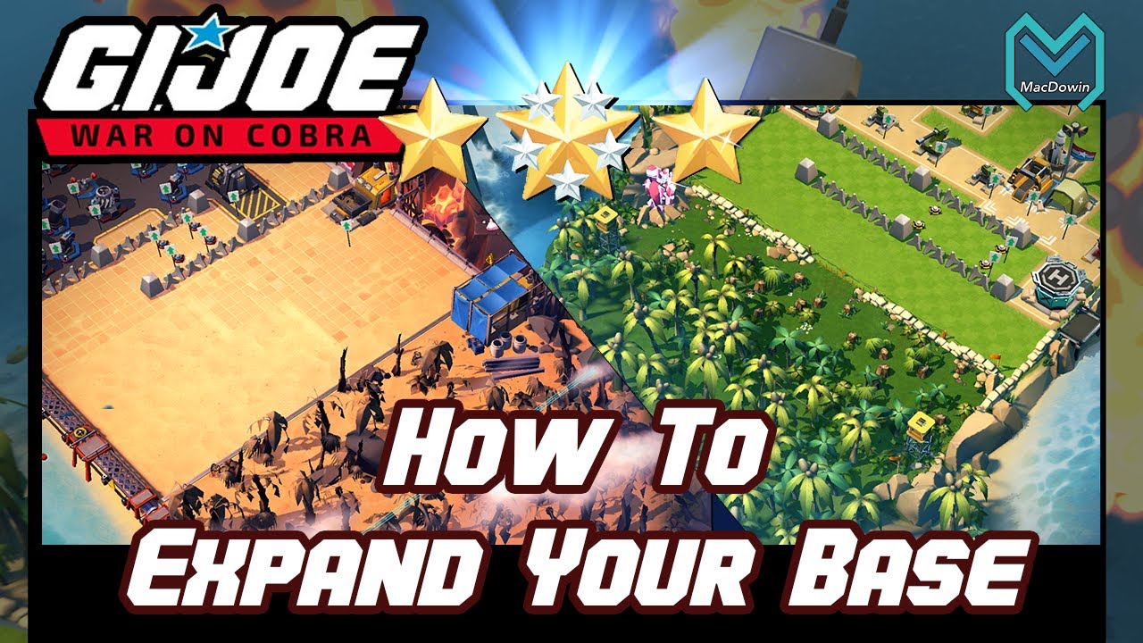 *HOW TO EXPAND YOUR BASE* | G.I. JOE: WAR ON COBRA | Tips & Tricks ...