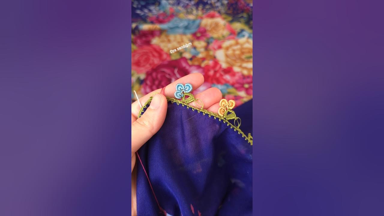 @Oya.sandigim #crochet #lace #handmade #embroidery #knitting #tutorial #tigoyasi #igneoyasi ...