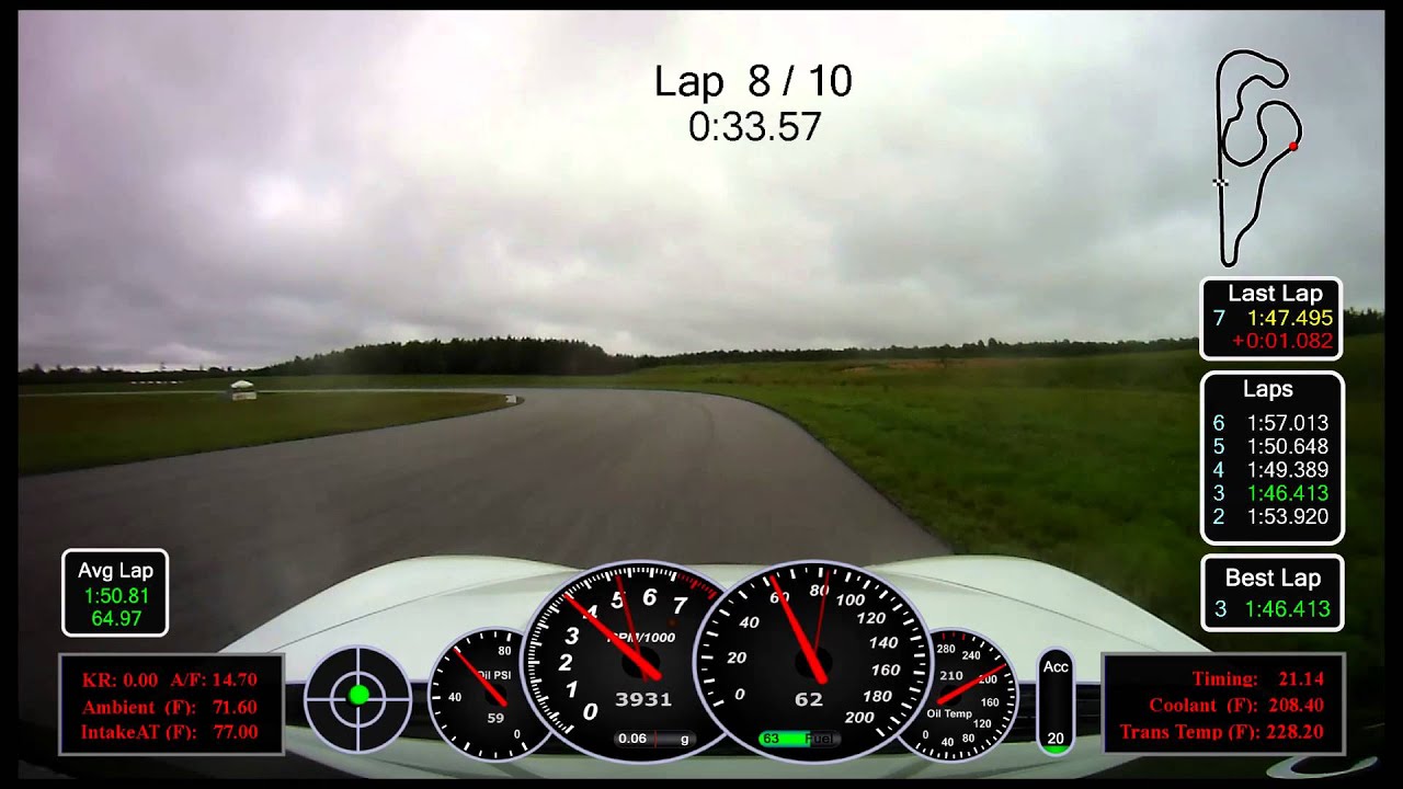 NCCAR 2014 - Best Lap Counter Clockwise | C6 Corvette Grandsport - YouTube