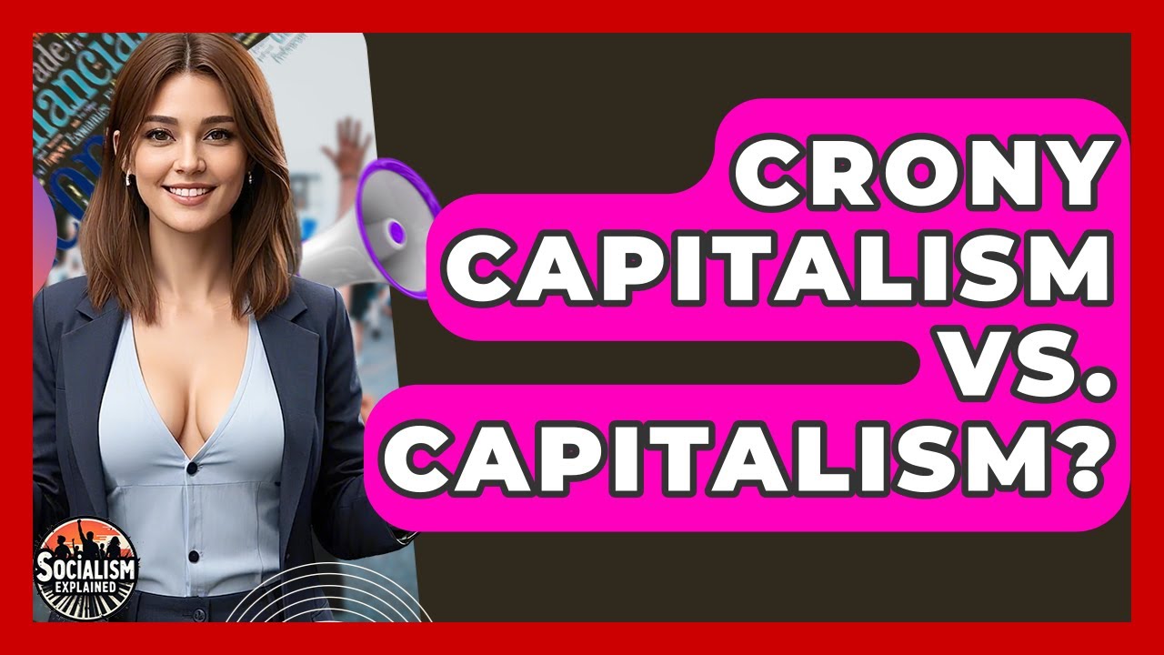 Crony Capitalism Vs. Capitalism? - Socialism Explained - YouTube